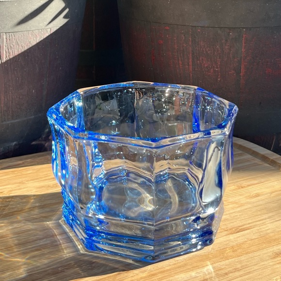 Indiana Glass | Accents | Vintage Indiana Glass Co Ice Blue Candy Box ...